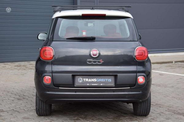 Grey Fiat 500L 2015 in Vilnius, with an engine capacity of 1.25 L and mileage of 112 thousand km for 5500 €, photo 9 on AUTOMOTO.COM.LV