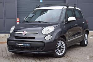 Grey Fiat 500L 2015 in Vilnius, with an engine capacity of 1.25 L and mileage of 112 thousand km for 4999 €, photo 3 on AUTOMOTO.COM.LV