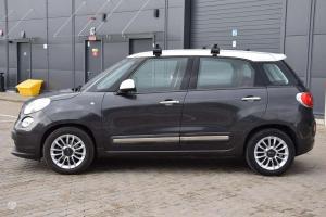 Grey Fiat 500L 2015 in Vilnius, with an engine capacity of 1.25 L and mileage of 112 thousand km for 4999 €, photo 8 on AUTOMOTO.COM.LV