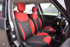 Grey Fiat 500L 2015 in Vilnius, with an engine capacity of 1.25 L and mileage of 112 thousand km for 4999 €, photo 17 on AUTOMOTO.COM.LV
