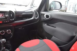 Grey Fiat 500L 2015 in Vilnius, with an engine capacity of 1.25 L and mileage of 112 thousand km for 4999 €, photo 20 on AUTOMOTO.COM.LV