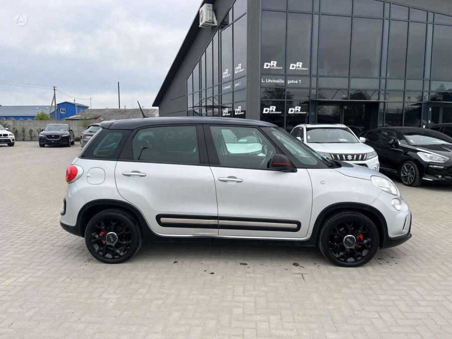 Grey Fiat 500L 2016 in Taurage, with an engine capacity of 1.60 L and mileage of 196 thousand km for 5100 €, photo 5 on AUTOMOTO.COM.LV