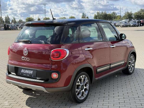 Красный Фиат 500L 2015 в Мариямполе, объемом двигателя 1.00 л и пробегом 117 тыс. км за 4350 €, фото 6 на AUTOMOTO.COM.LV