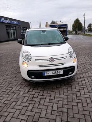 White Fiat 500L 2013 in Taurage, with an engine capacity of 1.25 L and mileage of 223 thousand km for 2350 €, photo 12 on AUTOMOTO.COM.LV
