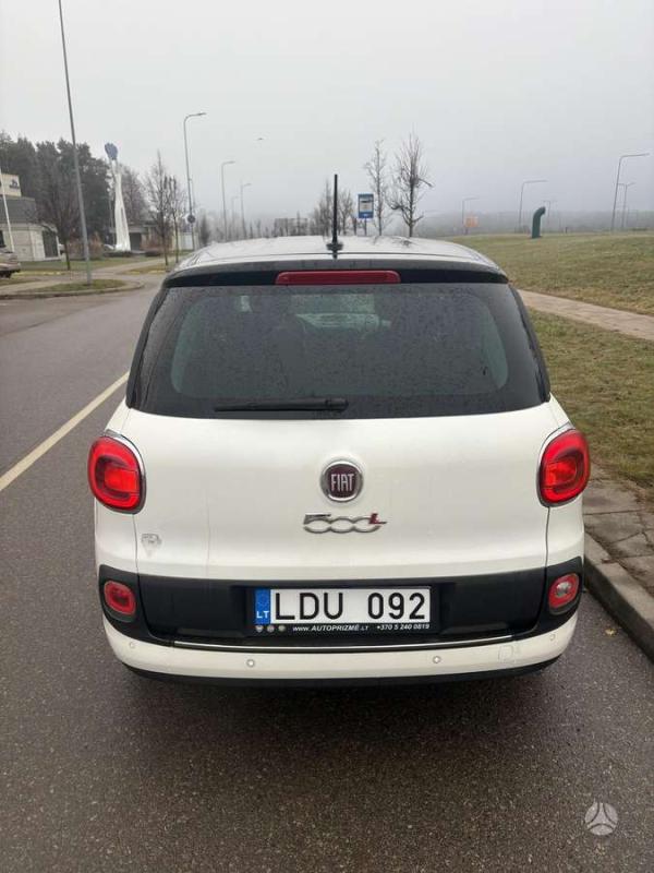 Balts Fiat 500L 2015 Viļņa, ar dzinēja tilpumu 1.25 L un nobraukumu 228 tūkst. km par 4500 €, foto 6 vietnē AUTOMOTO.COM.LV