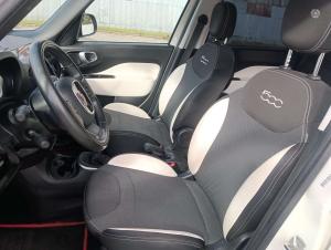 White Fiat 500L 2015 in Utena, with an engine capacity of 1.60 L and mileage of 182 thousand km for 5650 €, photo 10 on AUTOMOTO.COM.LV