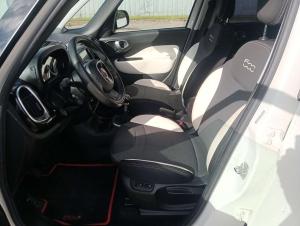 White Fiat 500L 2015 in Utena, with an engine capacity of 1.60 L and mileage of 182 thousand km for 5650 €, photo 13 on AUTOMOTO.COM.LV