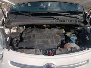 White Fiat 500L 2015 in Utena, with an engine capacity of 1.60 L and mileage of 182 thousand km for 5650 €, photo 18 on AUTOMOTO.COM.LV