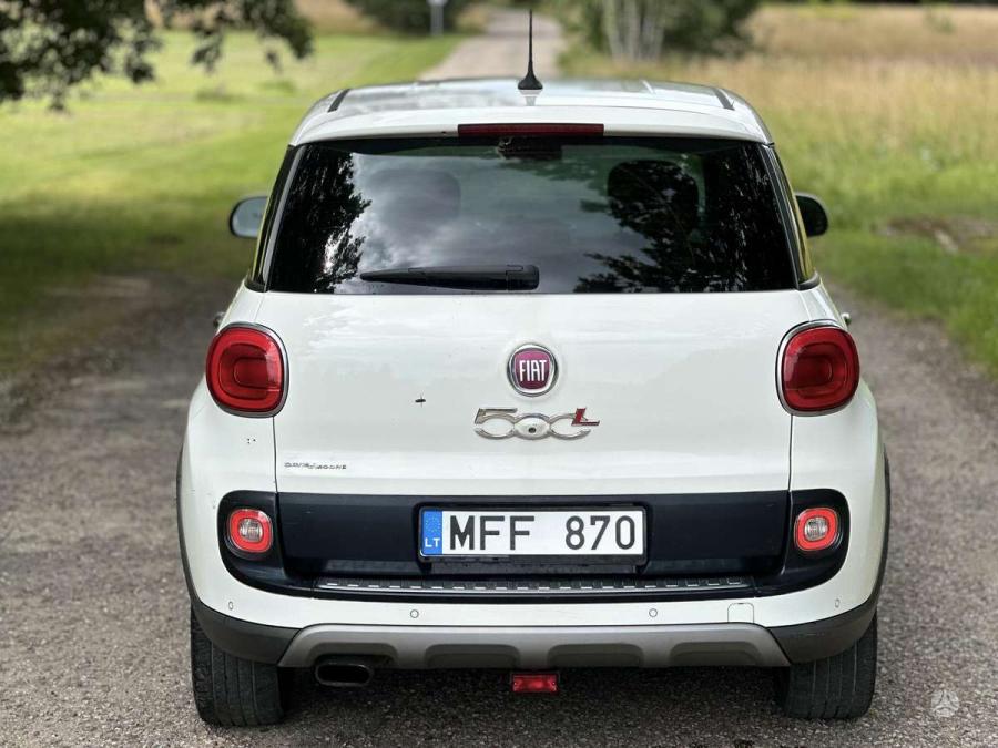 Balts Fiat 500L 2014 Viļņa, ar dzinēja tilpumu 1.39 L un nobraukumu 192 tūkst. km par 3300 €, foto 7 vietnē AUTOMOTO.COM.LV
