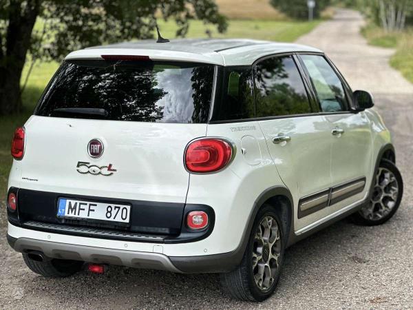 Белый Фиат 500L 2014 в Вильнюс, объемом двигателя 1.39 л и пробегом 192 тыс. км за 3300 €, фото 8 на AUTOMOTO.COM.LV