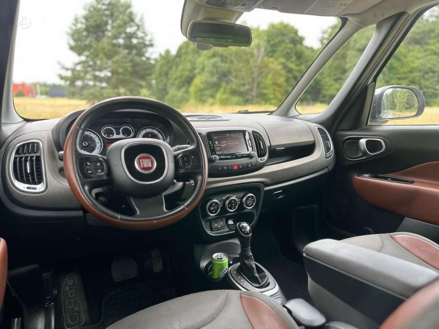 Balts Fiat 500L 2014 Viļņa, ar dzinēja tilpumu 1.39 L un nobraukumu 192 tūkst. km par 3300 €, foto 13 vietnē AUTOMOTO.COM.LV