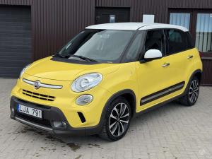 Yellow Fiat 500L 2014 in Telschi, with an engine capacity of 1.60 L and mileage of 152 thousand km for 4500 €, photo 1 on AUTOMOTO.COM.LV