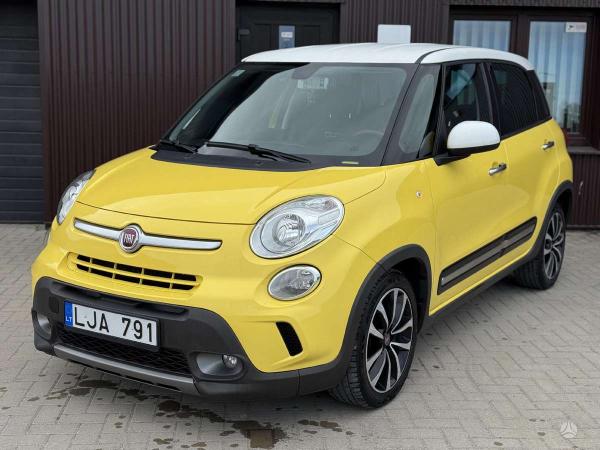 Yellow Fiat 500L 2014 in Telschi, with an engine capacity of 1.60 L and mileage of 152 thousand km for 4500 €, photo 3 on AUTOMOTO.COM.LV