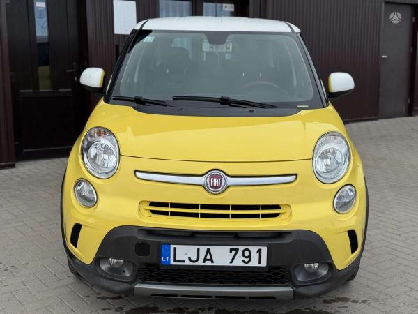 Yellow Fiat 500L 2014 in Telschi, with an engine capacity of 1.60 L and mileage of 152 thousand km for 4500 €, photo 4 on AUTOMOTO.COM.LV