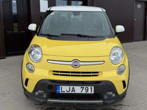 Yellow Fiat 500L 2014 in Telschi, with an engine capacity of 1.60 L and mileage of 152 thousand km for 4500 €, photo 5 on AUTOMOTO.COM.LV
