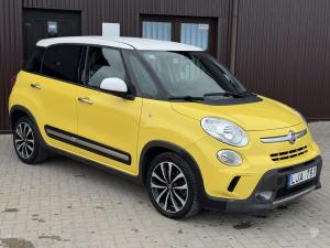 Yellow Fiat 500L 2014 in Telschi, with an engine capacity of 1.60 L and mileage of 152 thousand km for 4500 €, photo 7 on AUTOMOTO.COM.LV