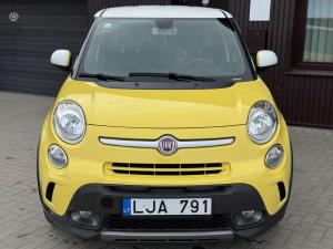 Yellow Fiat 500L 2014 in Telschi, with an engine capacity of 1.60 L and mileage of 152 thousand km for 4500 €, photo 8 on AUTOMOTO.COM.LV