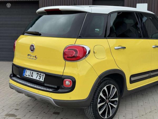Yellow Fiat 500L 2014 in Telschi, with an engine capacity of 1.60 L and mileage of 152 thousand km for 4500 €, photo 10 on AUTOMOTO.COM.LV