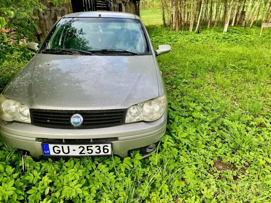 Grey Fiat Albea 2007 in Cesis, with an engine capacity of 1.40 L and mileage of 195 thousand km for 800 €, photo 3 on AUTOMOTO.COM.LV
