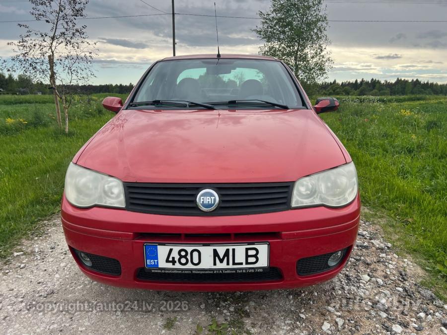 Red Fiat Albea 2008 in Tallinn, with an engine capacity of 1.40 L and mileage of 125 thousand km for 990 €, photo 15 on AUTOMOTO.COM.LV