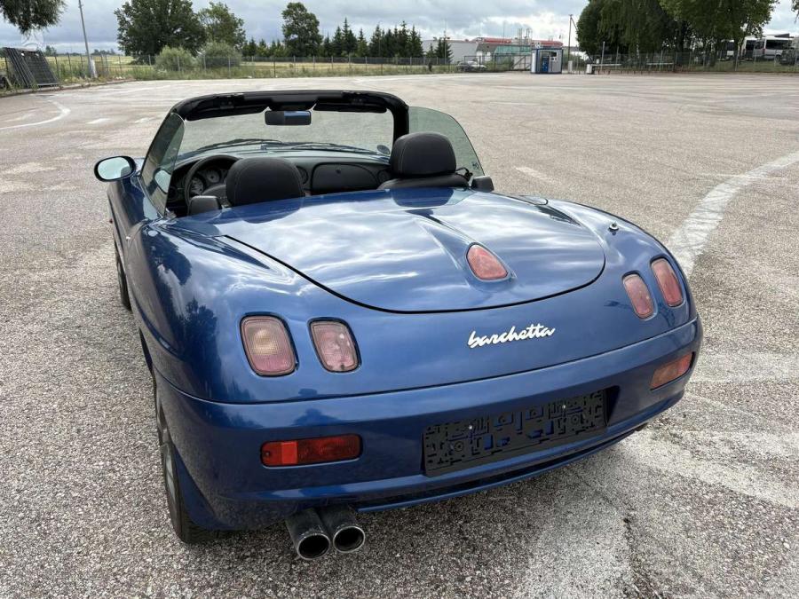 Blue Fiat Barchetta 1996 in Marijampole, with an engine capacity of 1.75 L and mileage of 160 thousand km for 2400 €, photo 6 on AUTOMOTO.COM.LV