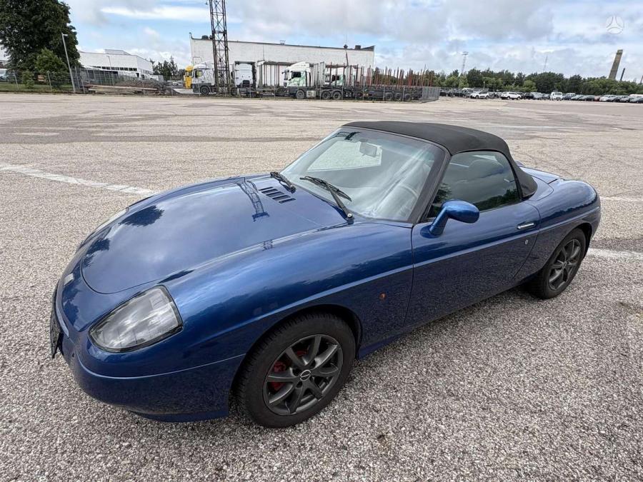 Blue Fiat Barchetta 1996 in Marijampole, with an engine capacity of 1.75 L and mileage of 160 thousand km for 2400 €, photo 12 on AUTOMOTO.COM.LV