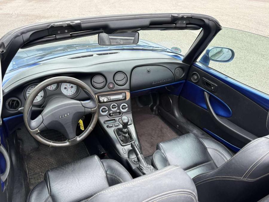 Blue Fiat Barchetta 1996 in Marijampole, with an engine capacity of 1.75 L and mileage of 160 thousand km for 2400 €, photo 14 on AUTOMOTO.COM.LV