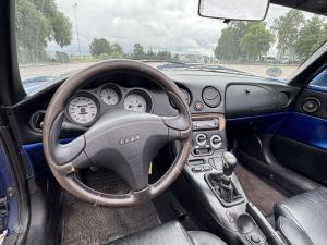 Blue Fiat Barchetta 1996 in Marijampole, with an engine capacity of 1.75 L and mileage of 160 thousand km for 2400 €, photo 17 on AUTOMOTO.COM.LV