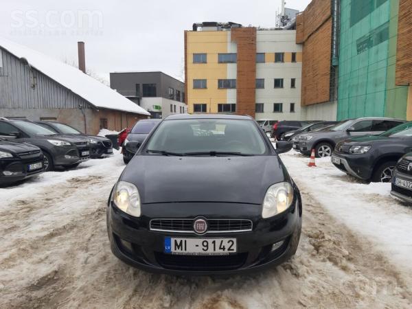 Black Fiat Bravo 2008 in Daugavpils, with an engine capacity of 1.90 L and mileage of 0 thousand km for 1750 €, photo 3 on AUTOMOTO.COM.LV