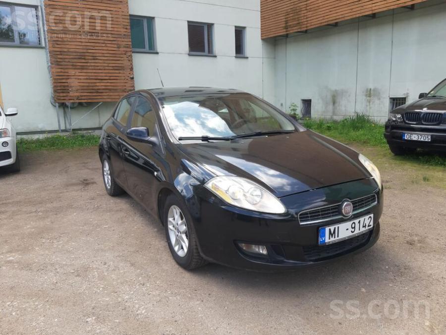 Black Fiat Bravo 2008 in Daugavpils, with an engine capacity of 1.90 L and mileage of 0 thousand km for 1650 €, photo 4 on AUTOMOTO.COM.LV