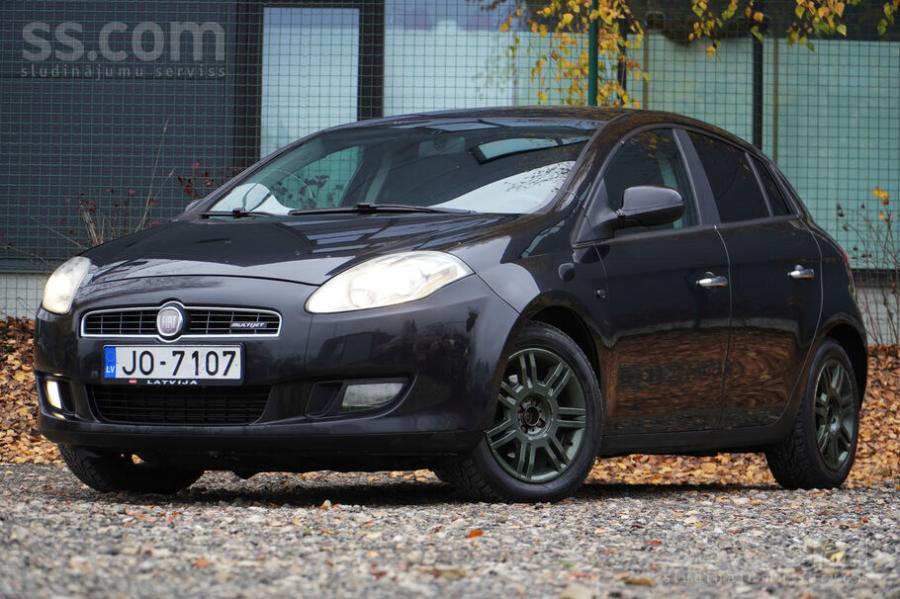 Melns Fiat Bravo 2008 Rīga, ar dzinēja tilpumu 1.90 L un nobraukumu 248 tūkst. km par 1290 €, foto 1 vietnē AUTOMOTO.COM.LV