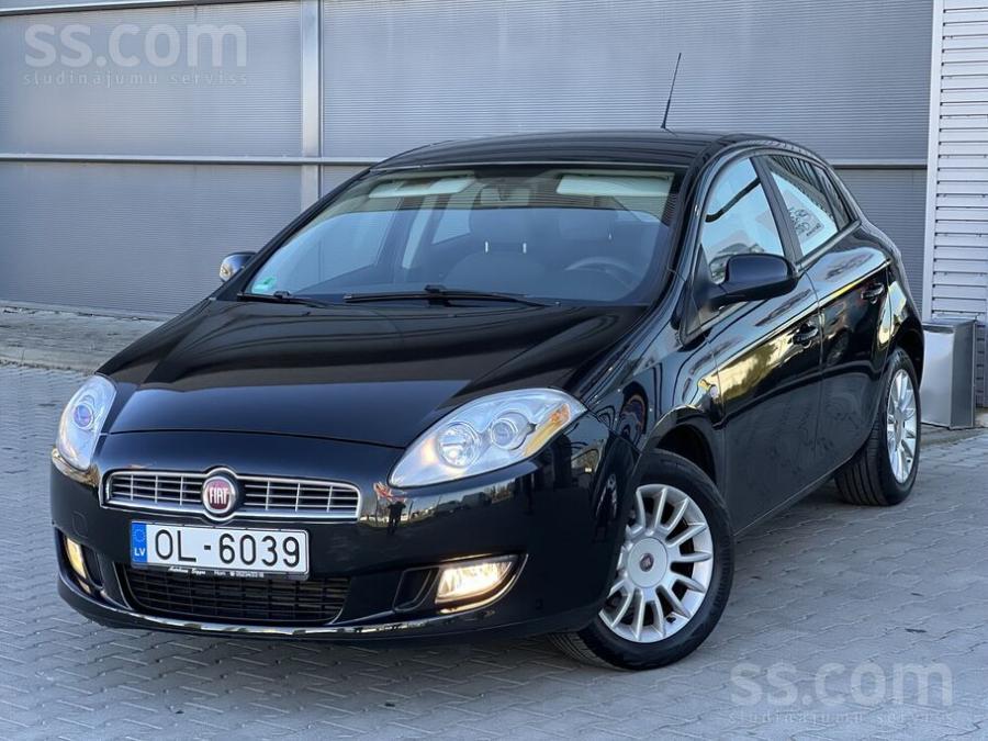 Black Fiat Bravo 2008 in Jekabpils, with an engine capacity of 1.60 L and mileage of 209 thousand km for 2990 €, photo 1 on AUTOMOTO.COM.LV