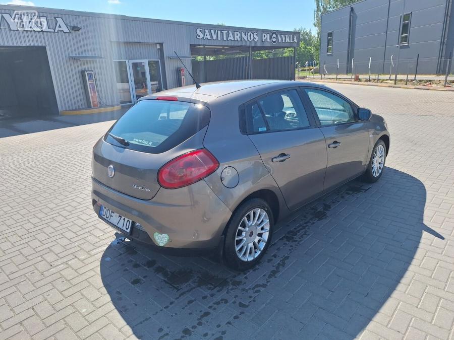 Brown Fiat Bravo 2007 in Vilkaviskis, with an engine capacity of 1.90 L and mileage of 158 thousand km for 550 €, photo 6 on AUTOMOTO.COM.LV