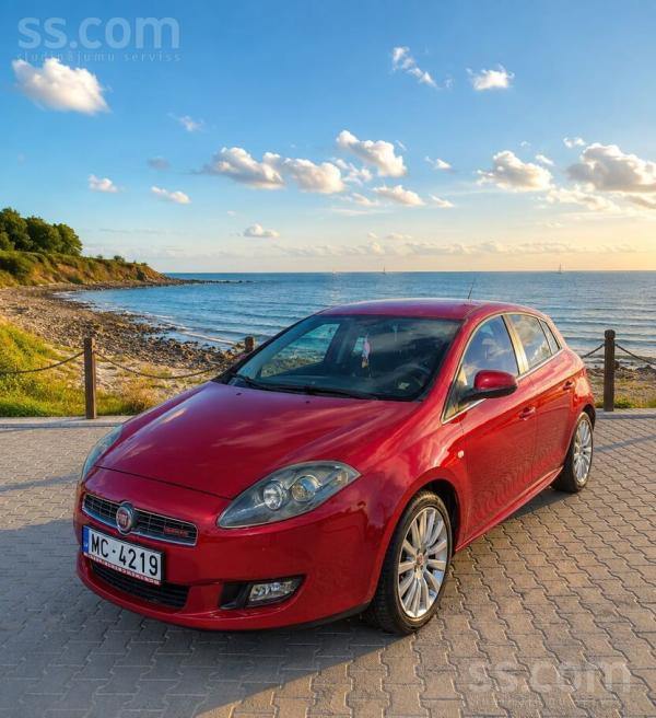 Sarkans Fiat Bravo 2007 Valmiera, ar dzinēja tilpumu 1.90 L un nobraukumu 311 tūkst. km par 2450 €, foto 1 vietnē AUTOMOTO.COM.LV
