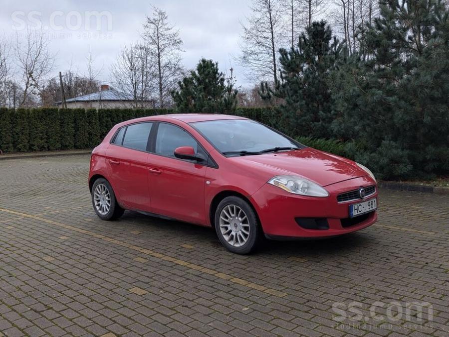 Sarkans Fiat Bravo 2008 Rīga, ar dzinēja tilpumu 1.40 L un nobraukumu 310 tūkst. km par 1250 €, foto 1 vietnē AUTOMOTO.COM.LV