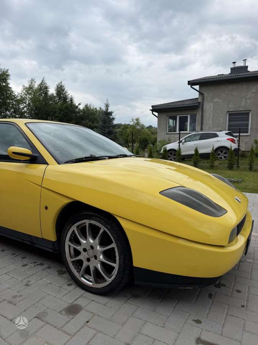 Dzeltens Fiat Coupe 1998 Viļņa, ar dzinēja tilpumu 1.75 L un nobraukumu 180 tūkst. km par 5800 €, foto 3 vietnē AUTOMOTO.COM.LV