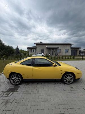 Dzeltens Fiat Coupe 1998 Viļņa, ar dzinēja tilpumu 1.75 L un nobraukumu 180 tūkst. km par 5800 €, foto 4 vietnē AUTOMOTO.COM.LV