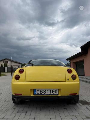 Dzeltens Fiat Coupe 1998 Viļņa, ar dzinēja tilpumu 1.75 L un nobraukumu 180 tūkst. km par 5800 €, foto 5 vietnē AUTOMOTO.COM.LV