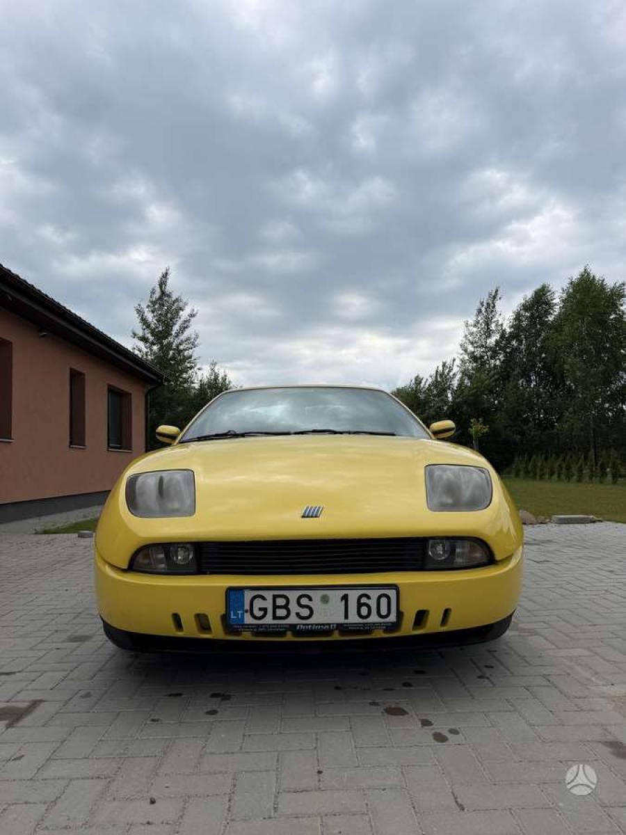Dzeltens Fiat Coupe 1998 Viļņa, ar dzinēja tilpumu 1.75 L un nobraukumu 180 tūkst. km par 5800 €, foto 9 vietnē AUTOMOTO.COM.LV