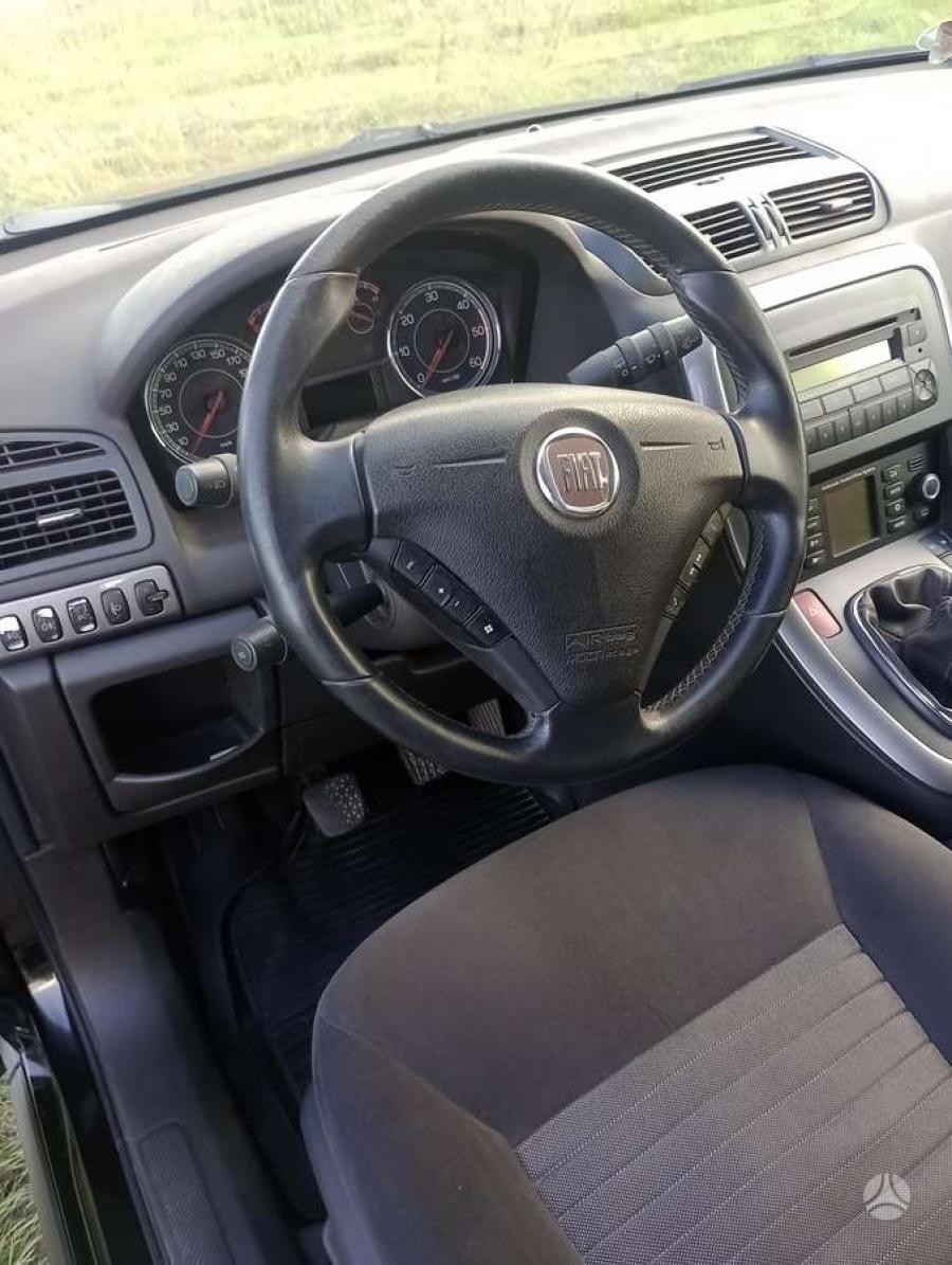 Black Fiat Croma 2009 in Marijampole, with an engine capacity of 1.91 L and mileage of 268 thousand km for 2000 €, photo 20 on AUTOMOTO.COM.LV