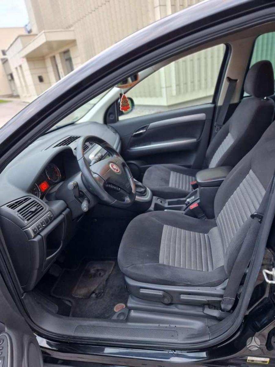 Melns Fiat Croma 2009 Raseiniai, ar dzinēja tilpumu 1.91 L un nobraukumu 310 tūkst. km par 2350 €, foto 10 vietnē AUTOMOTO.COM.LV