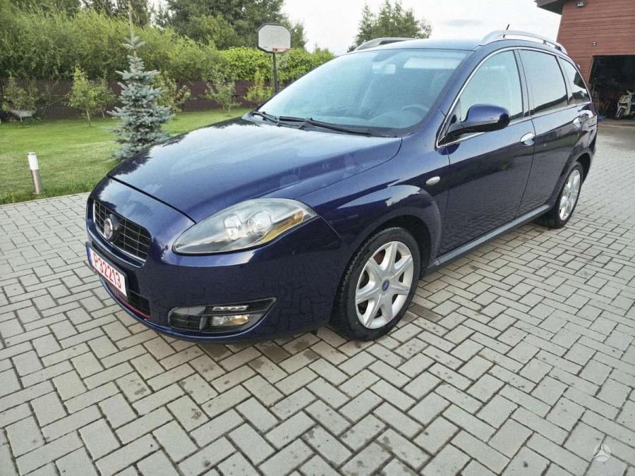 Blue Fiat Croma 2009 in Vilnius, with an engine capacity of 2.40 L and mileage of 250 thousand km for 2200 €, photo 4 on AUTOMOTO.COM.LV