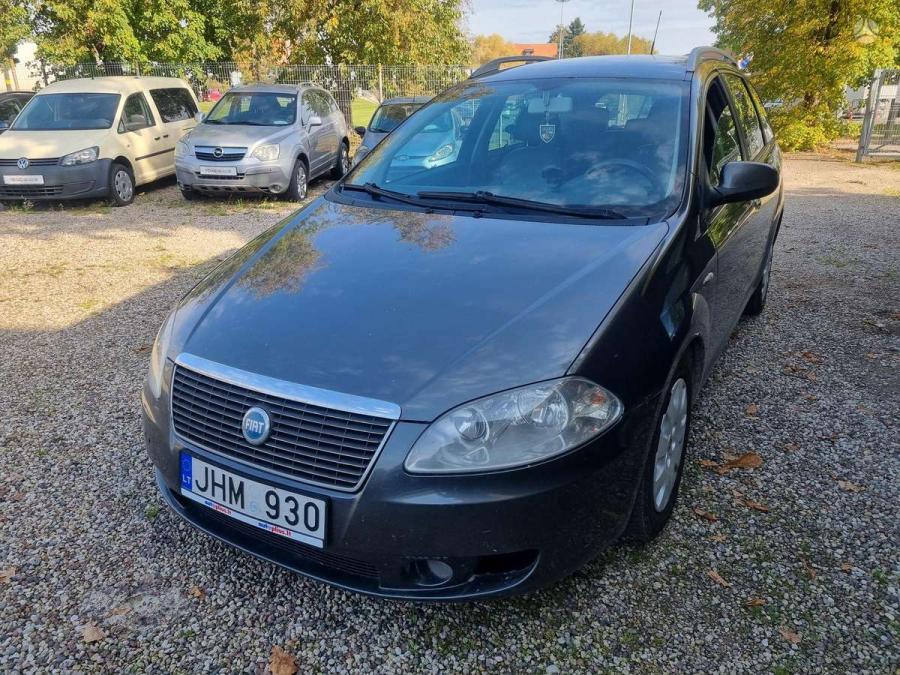 Grey Fiat Croma 2005 in Kaunas, with an engine capacity of 1.90 L and mileage of 353 thousand km for 999 €, photo 5 on AUTOMOTO.COM.LV