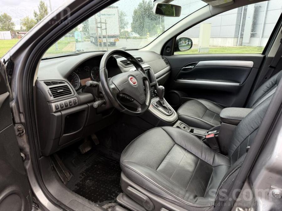 Grey Fiat Croma 2011 in Riga, with an engine capacity of 2.40 L and mileage of 262 thousand km for 1295 €, photo 17 on AUTOMOTO.COM.LV