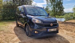 Black Fiat Doblo 2015 in Riga, with an engine capacity of 1.30 L and mileage of 220 thousand km for 4000 €, photo  on AUTOMOTO.COM.LV
