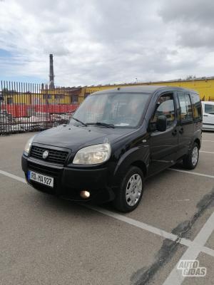 Black Fiat Doblo 2006 in Silute, with an engine capacity of 1.90 L and mileage of 280 thousand km for 2450 €, photo  on AUTOMOTO.COM.LV