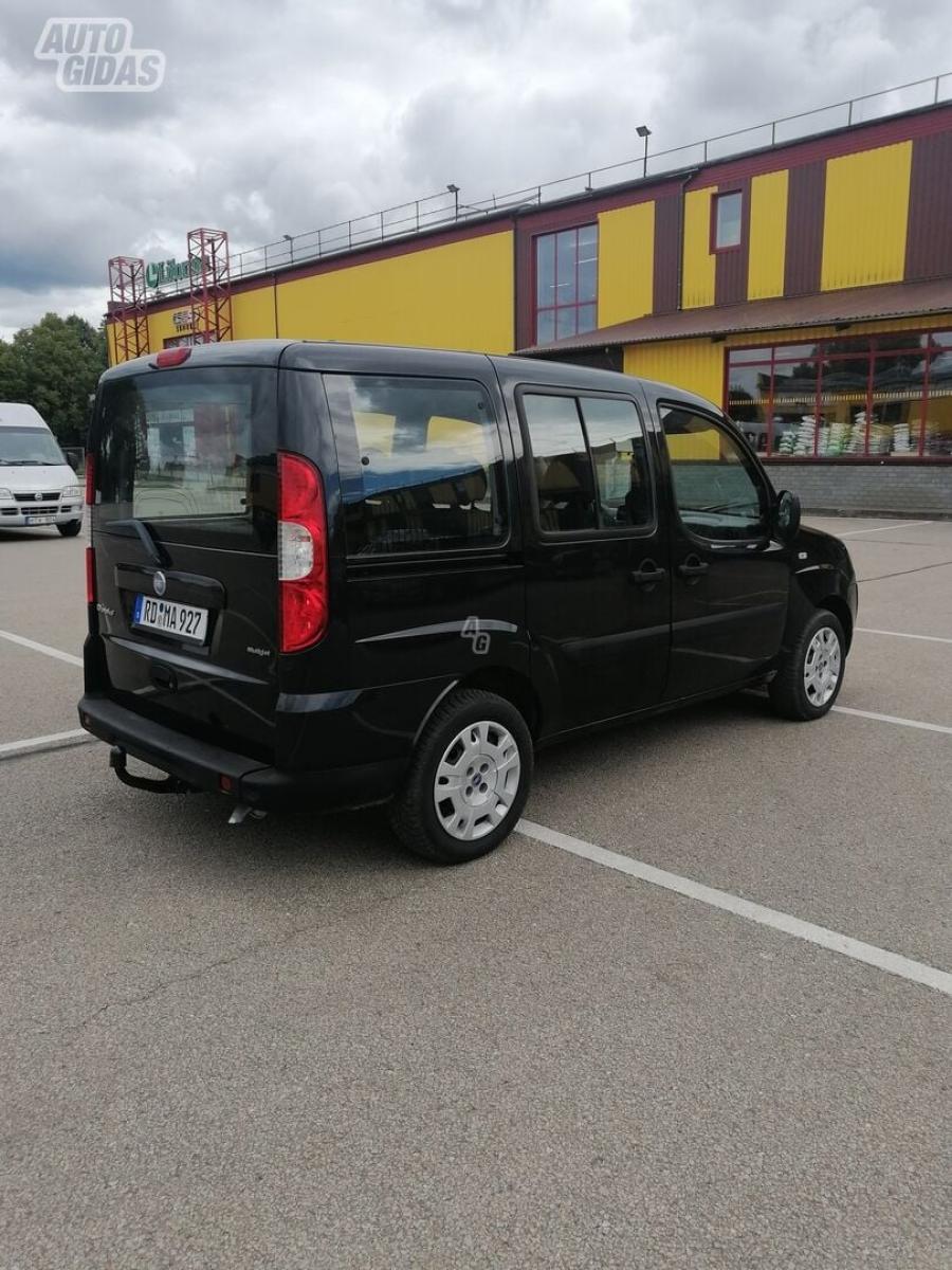 Black Fiat Doblo 2006 in Silute, with an engine capacity of 1.90 L and mileage of 280 thousand km for 2450 €, photo 4 on AUTOMOTO.COM.LV
