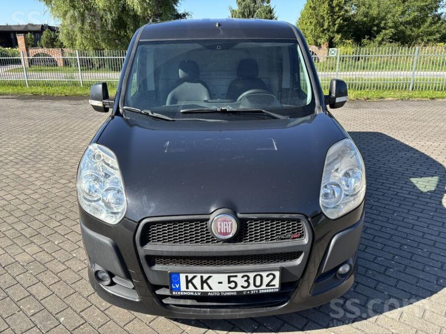 Melns Fiat Doblo 2010 Bauska, ar dzinēja tilpumu 1.30 L un nobraukumu 360 tūkst. km par 2500 €, foto 16 vietnē AUTOMOTO.COM.LV