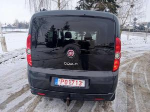 Black Fiat Doblo 2014 in Marijampole, with an engine capacity of 1.96 L and mileage of 265 thousand km for 4300 €, photo 7 on AUTOMOTO.COM.LV