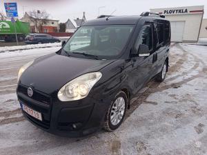 Black Fiat Doblo 2014 in Marijampole, with an engine capacity of 1.96 L and mileage of 265 thousand km for 4300 €, photo 10 on AUTOMOTO.COM.LV